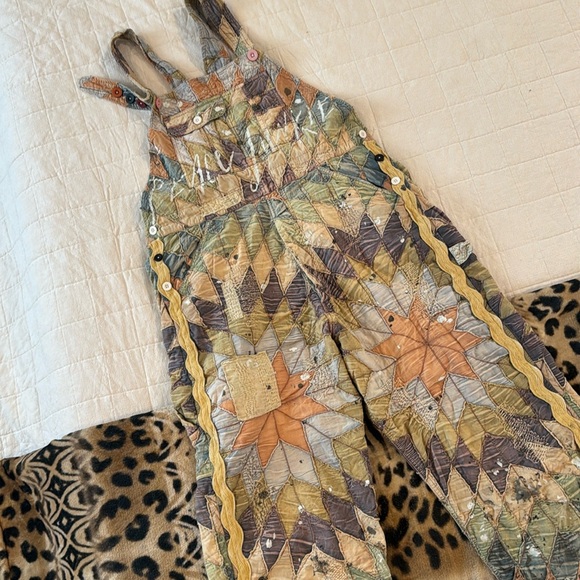 Magnolia Pearl | Pants & Jumpsuits | Magnolia Pearl Quilted Overalls ...